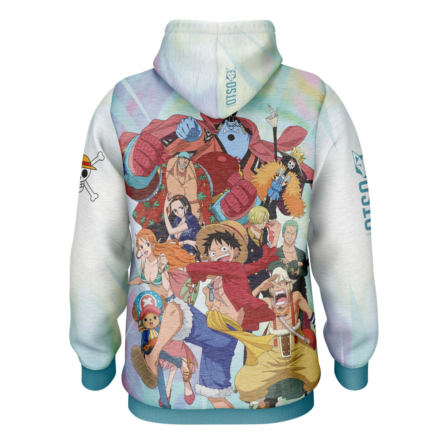 Sudadera - One piece fishman luffy and the crew green – OTSO S.L.