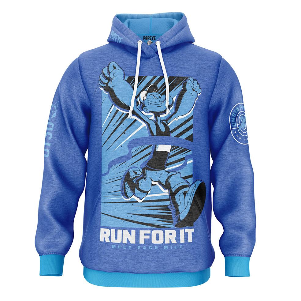 Hoodie - Popeye Run For It – OTSO THINK SPORT, S.L.U